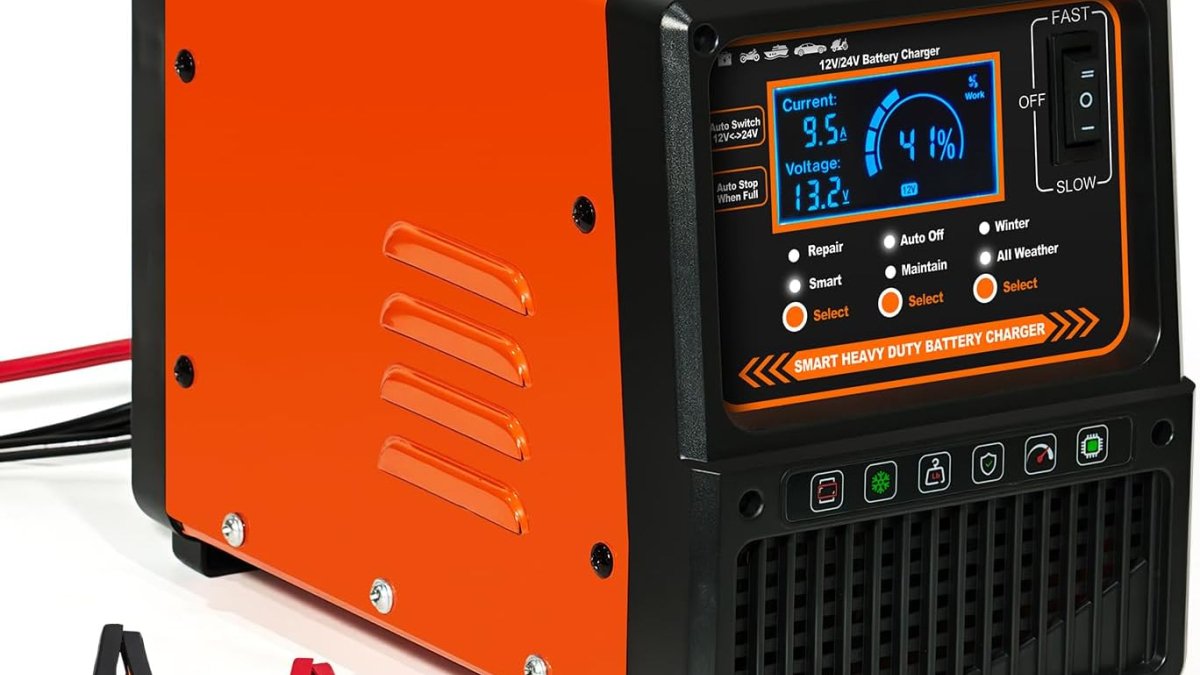 12V 24V Car Battery Charger Heavy Duty Review 2026: Portable Power or ...
